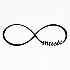 Music Note Infinity Symbol
