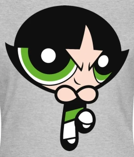 Powerpuff Girls Buttercup Flying