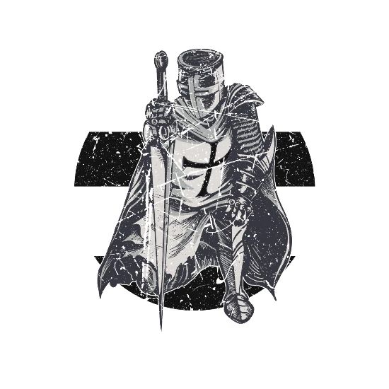 Ridder Rustning Tegning Fototapet Mystic Knight | Knight I Rustning