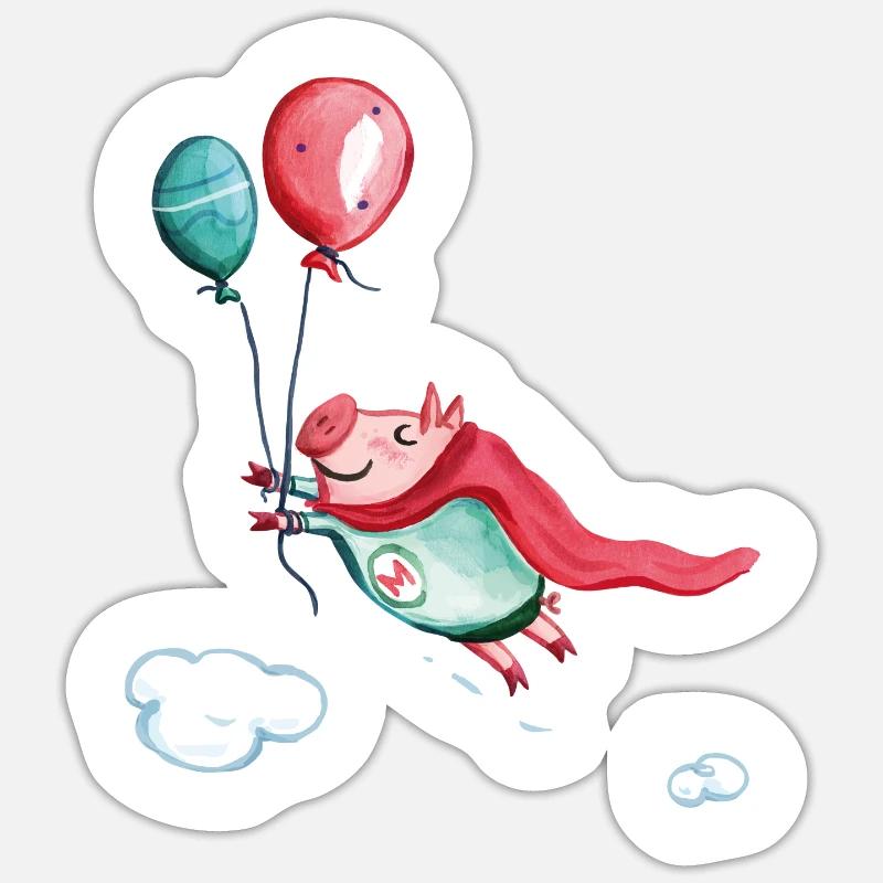 Suchbegriff: 'Schwein' Sticker online shoppen | Spreadshirt