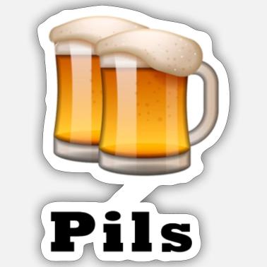 Pils Stickers | Unique Designs | Spreadshirt