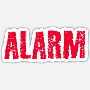 Pegatinas de alarma | Diseños únicos | Spreadshirt