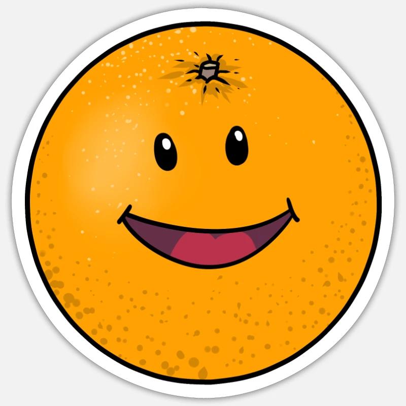 Orange Juice Stickers | Unique Designs | Spreadshirt