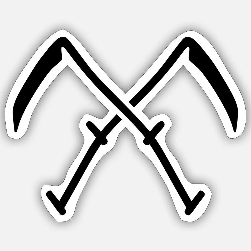 Scythe Stickers | Unique Designs | Spreadshirt