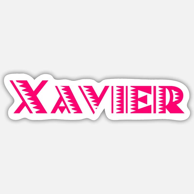Xavier Stickers | Unique Designs | Spreadshirt