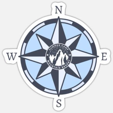 Cardinal Point Stickers | Unique Designs | Spreadshirt