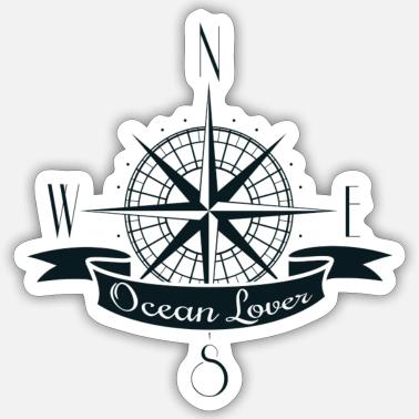 Cardinal Point Stickers | Unique Designs | Spreadshirt