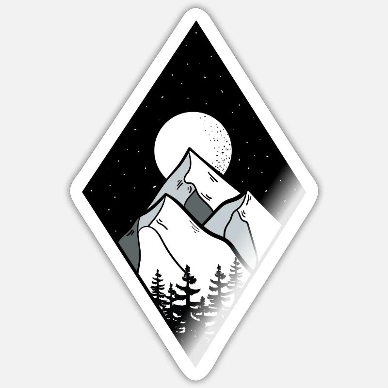 Suchbegriff: 'berge' Sticker online shoppen | Spreadshirt