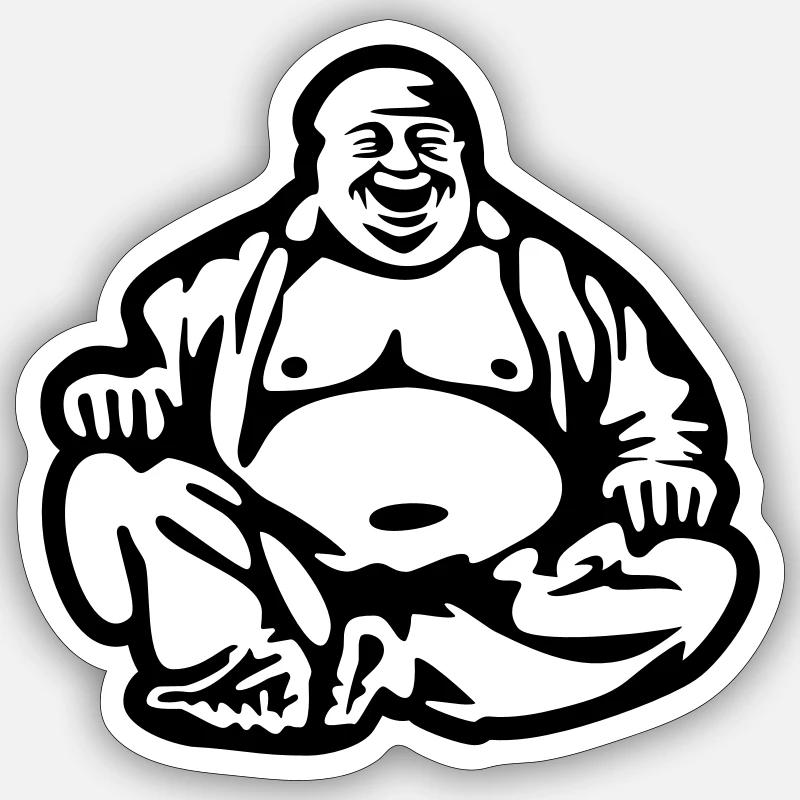 Monks Stickers | Unique Designs | Spreadshirt