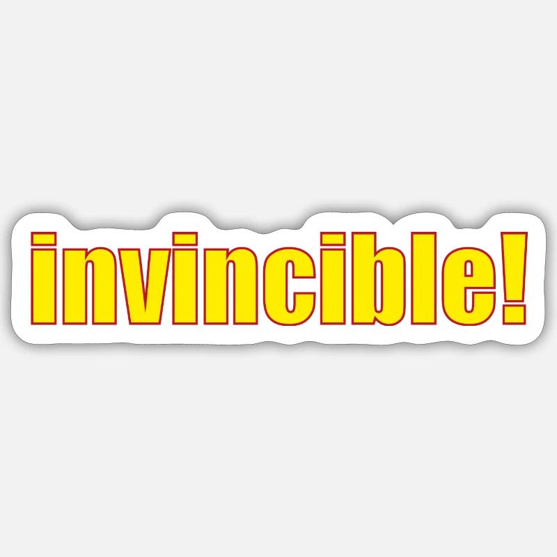 Stickers invincible à acheter en ligne | Spreadshirt
