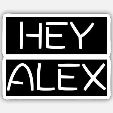 Alex Stickers | Unique Designs | Spreadshirt