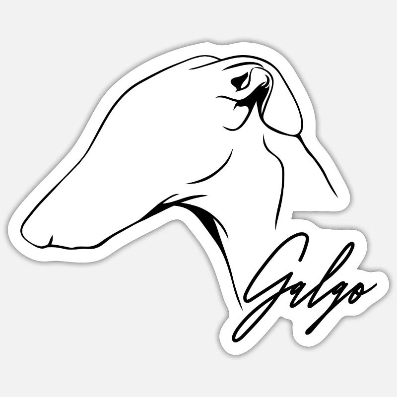 Suchbegriff: 'Galgo' Sticker online shoppen | Spreadshirt