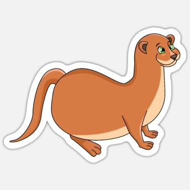 Weasel Stickers | Unique Designs | Spreadshirt