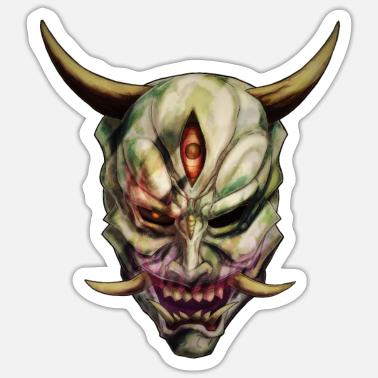 Oni Stickers | Unique Designs | Spreadshirt