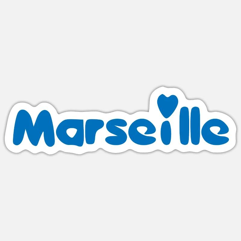 Marseille Stickers | Unique Designs | Spreadshirt