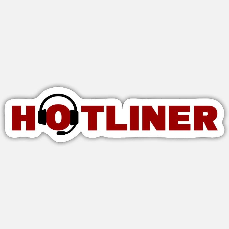 Hotline Stickers | Unique Designs | Spreadshirt