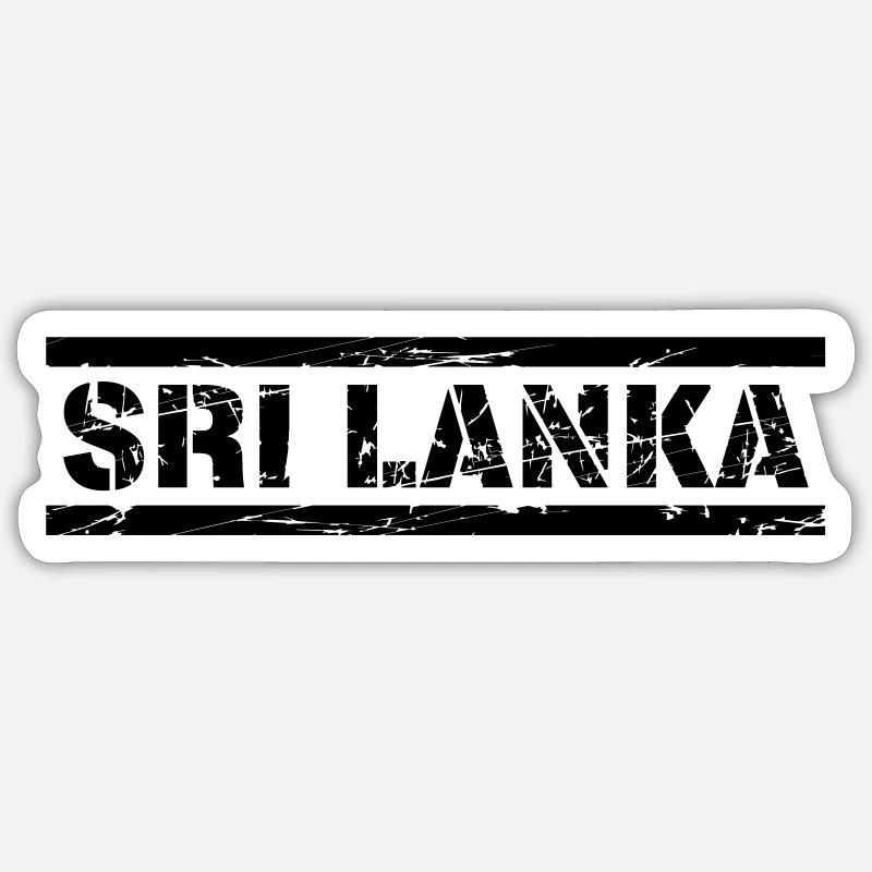 Sri Lanka Stickers | Unique Designs | Spreadshirt