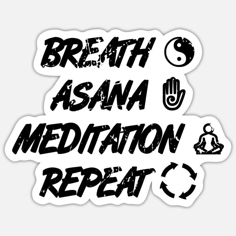 Mantra Stickers | Unique Designs | Spreadshirt