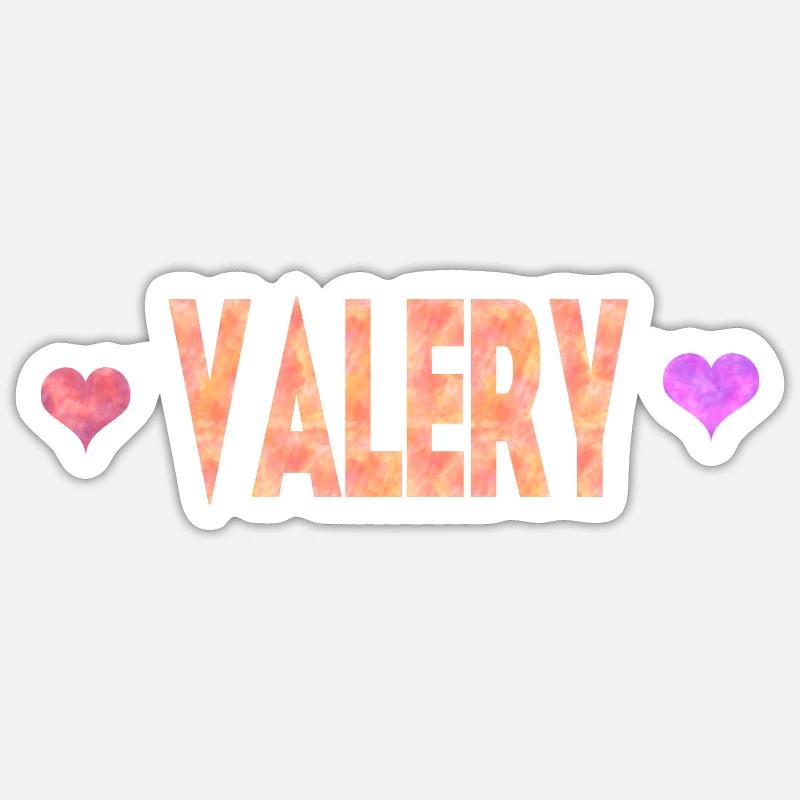Pegatinas de valery | Diseños únicos | Spreadshirt