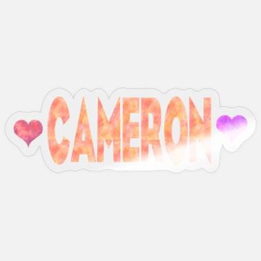 Cameron Stickers | Unique Designs | Spreadshirt