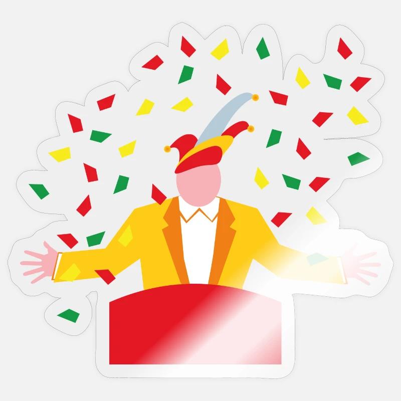 Fasching Stickers | Unique Designs | Spreadshirt