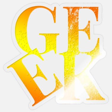 Pegatinas de friki informático | Diseños únicos | Spreadshirt