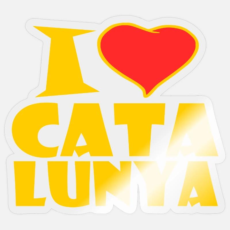 Catalunya Stickers | Unique Designs | Spreadshirt