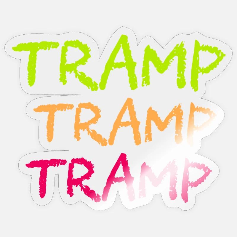 Suchbegriff: 'trampen' Sticker online shoppen | Spreadshirt