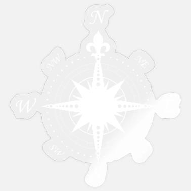 Cardinal Point Stickers | Unique Designs | Spreadshirt