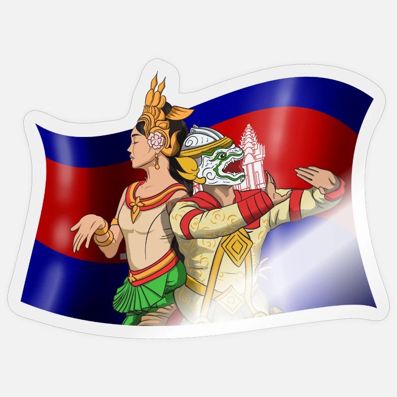 Khmer Stickers | Unique Designs | Spreadshirt