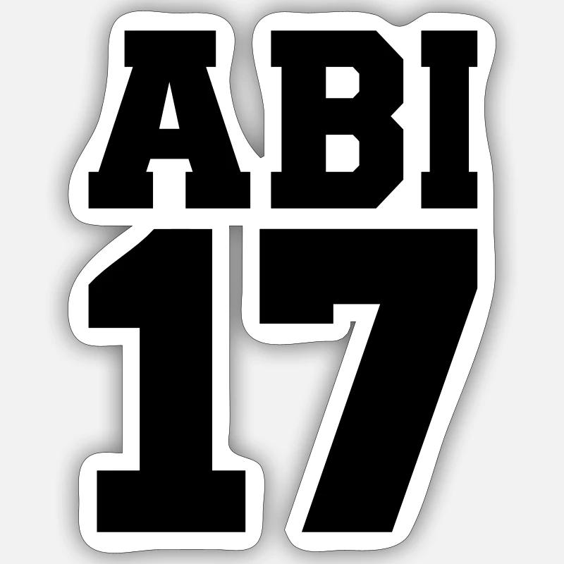 Suchbegriff: 'Abi 2017' Sticker online shoppen | Spreadshirt