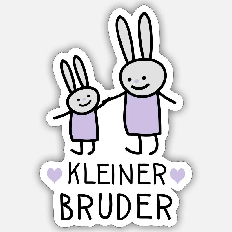 Suchbegriff: 'Kleiner Bruder' Sticker online shoppen | Spreadshirt
