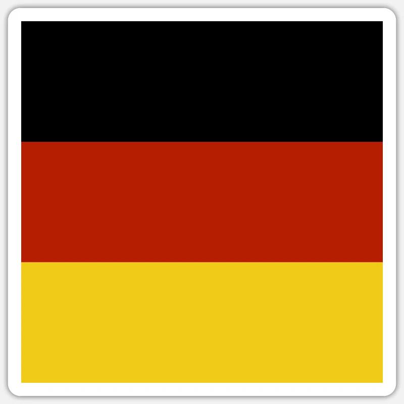 German Flag Stickers | Unique Designs | Spreadshirt