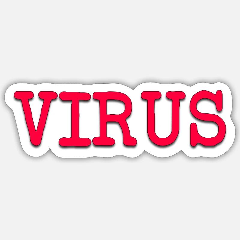 Virus Stickers | Unique Designs | Spreadshirt