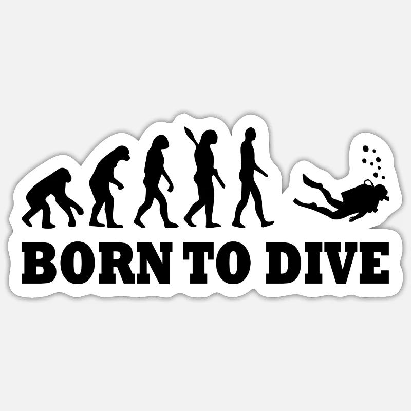 Dives Stickers | Unique Designs | Spreadshirt
