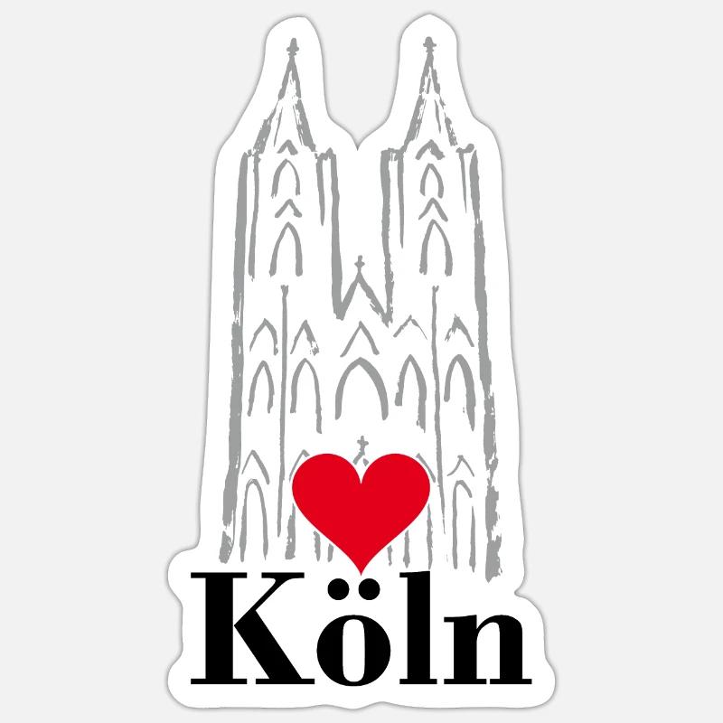 Cologne Carnival Stickers | Unique Designs | Spreadshirt