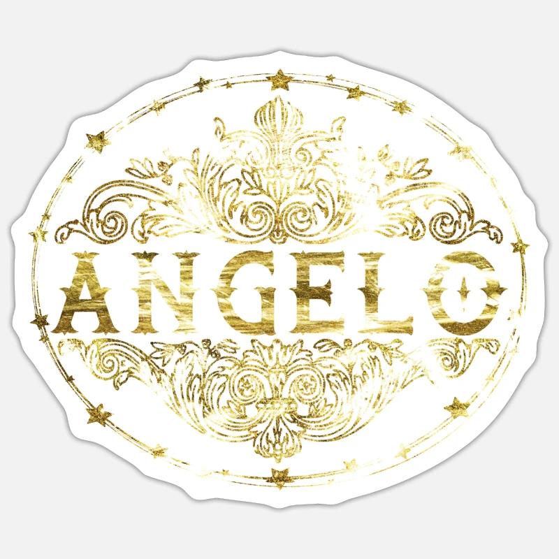 Angelo Stickers | Unique Designs | Spreadshirt