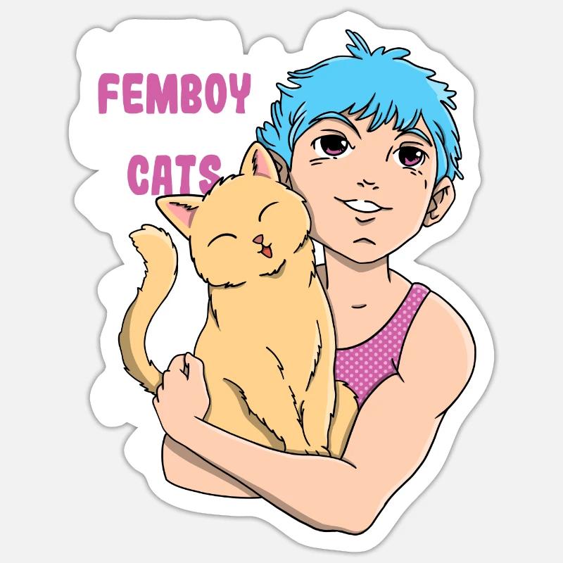 Femboy Stickers | Unique Designs | Spreadshirt
