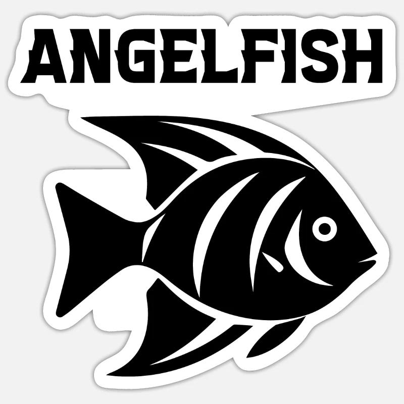 Stickers angelfish à acheter en ligne | Spreadshirt