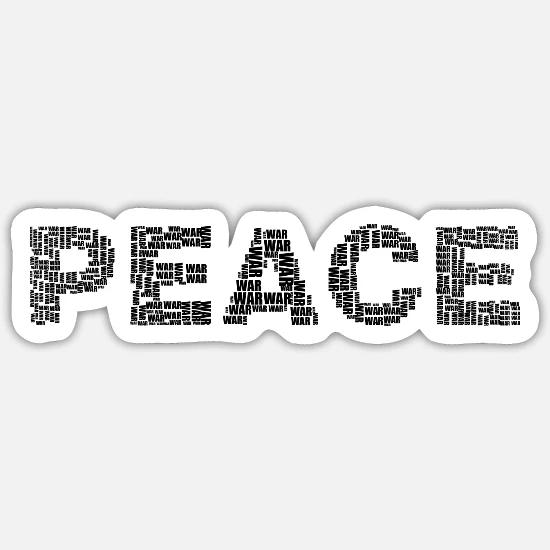 Peace In Bubble Letters