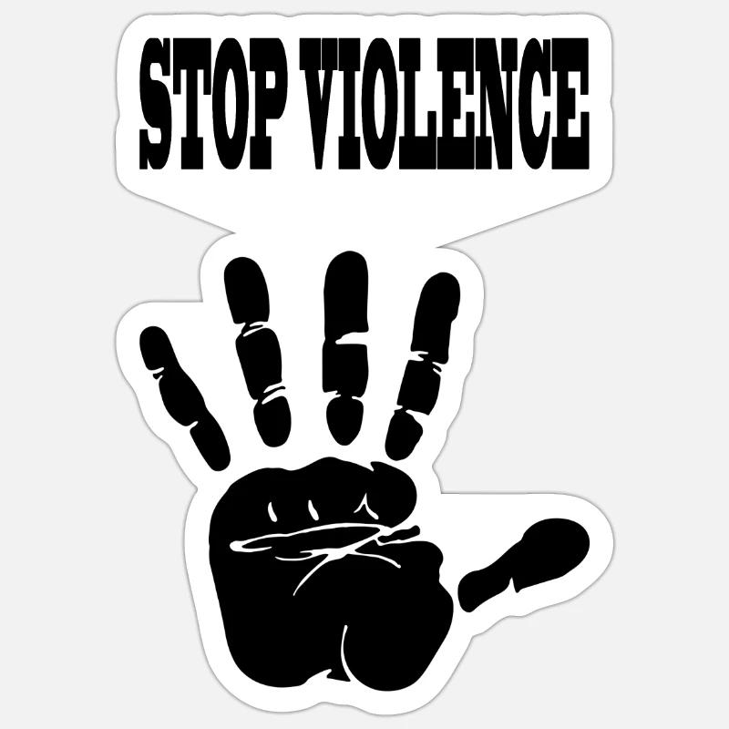 Stop The Violence Logo Stop Violence Illustrations ~ Stop Violence