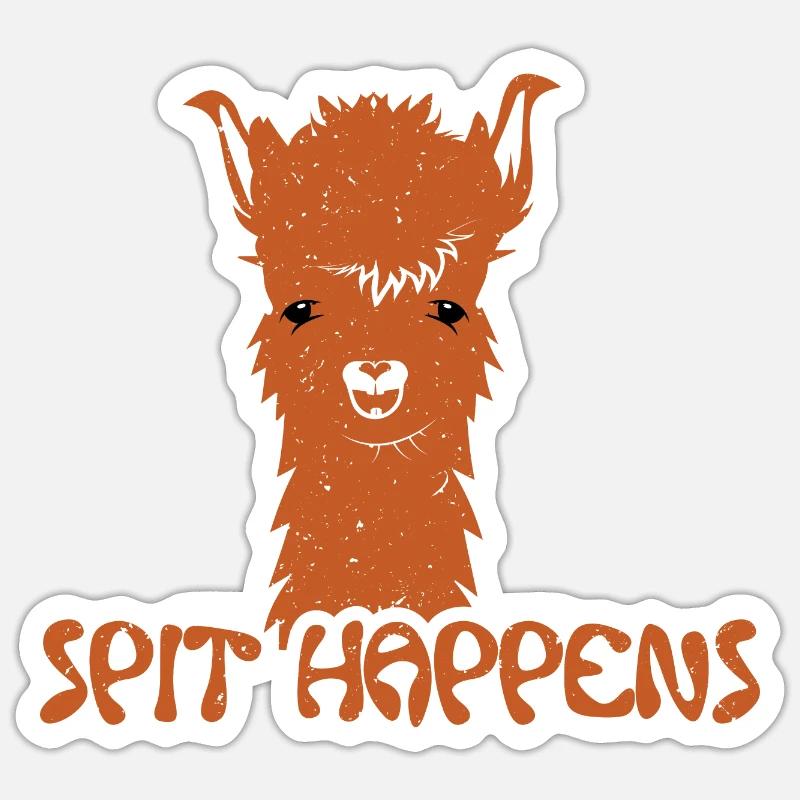 Spitting Alpaca Horses' Laughable Reaction To Spitting Alpaca Could