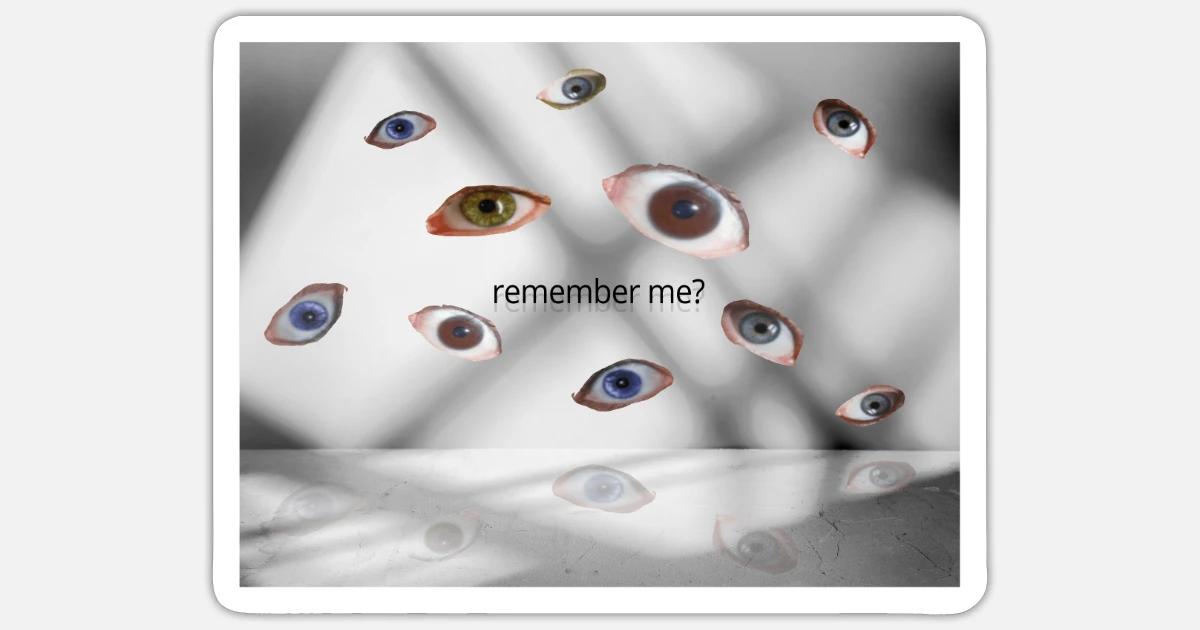 Weirdcore Eye WeirdCore Eye" Sticker For Sale By PurpleNerdDrawz