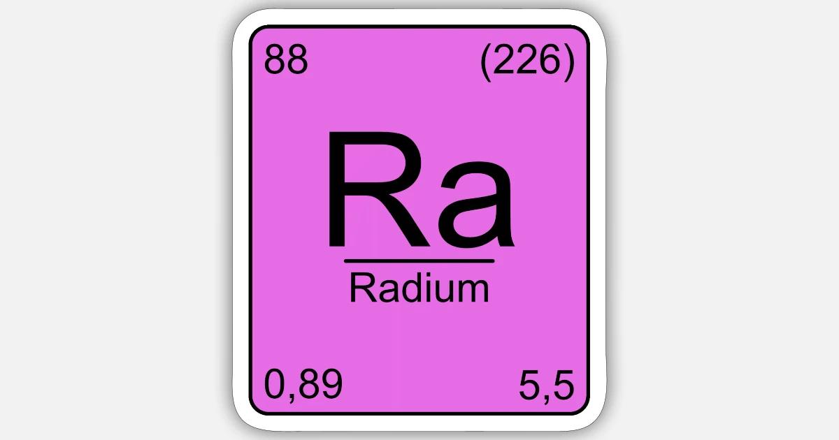 Radium Periodic Table