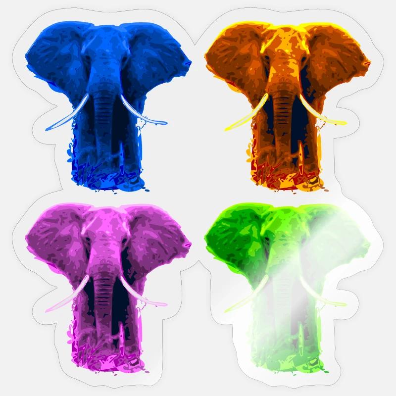 4-color Stickers | Unique Designs | Spreadshirt