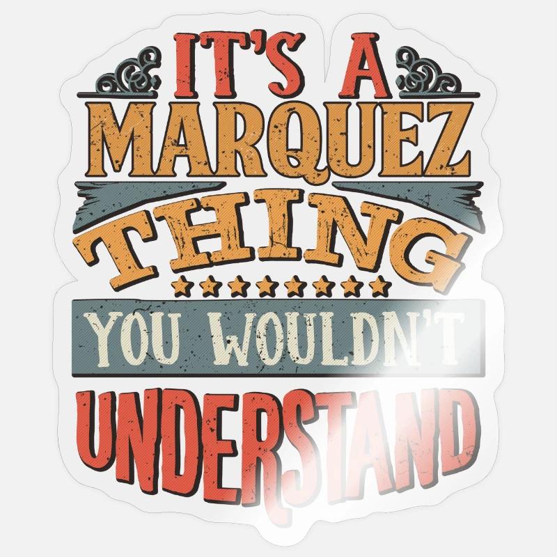 Marquez Stickers | Unique Designs | Spreadshirt