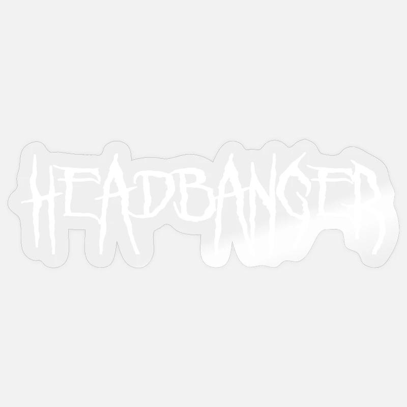 Headbanging Stickers | Unique Designs | Spreadshirt