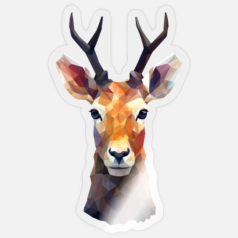 Pegatinas de corzo | Diseños únicos | Spreadshirt