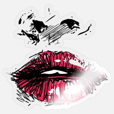 Roze Lippen Tekening Tumblr Het Grappige Symbool Van Beeldverhaal Sexy